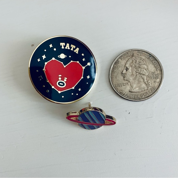 Other | Bts Bt21 Tata Pin Set | Poshmark